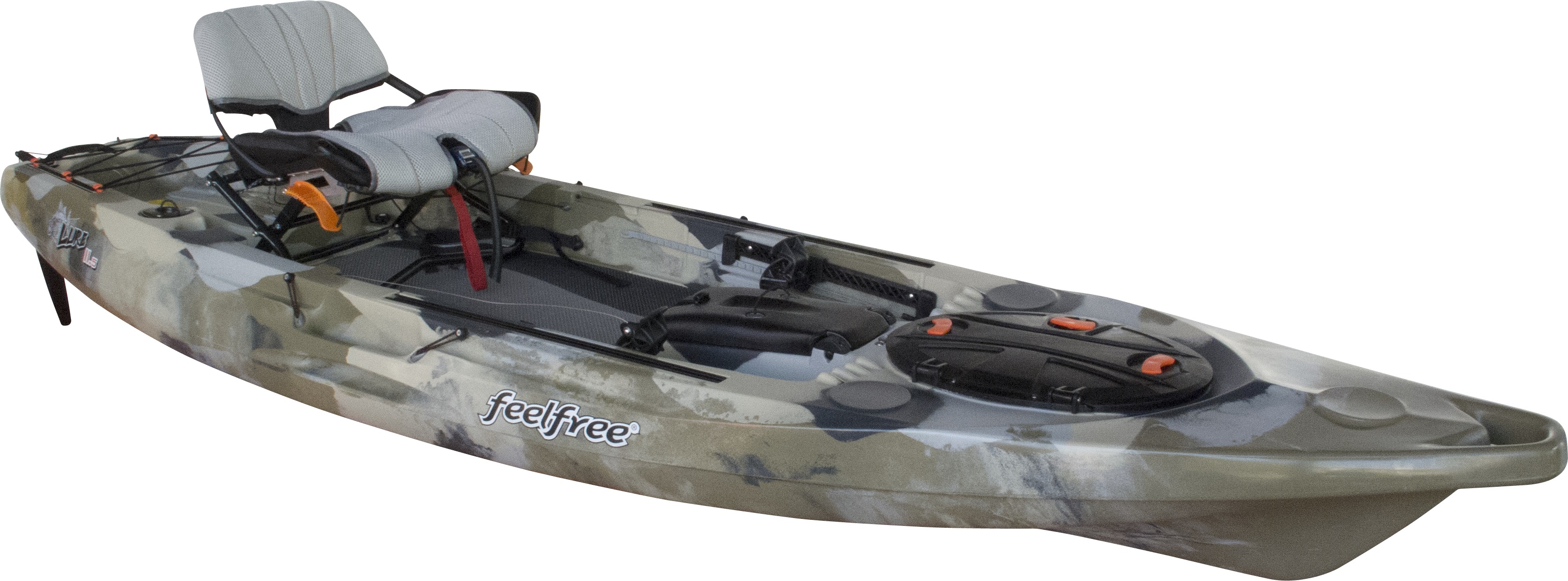 Angelkajak Feelfree Lure 11,5 Sonar pod (blue camo)