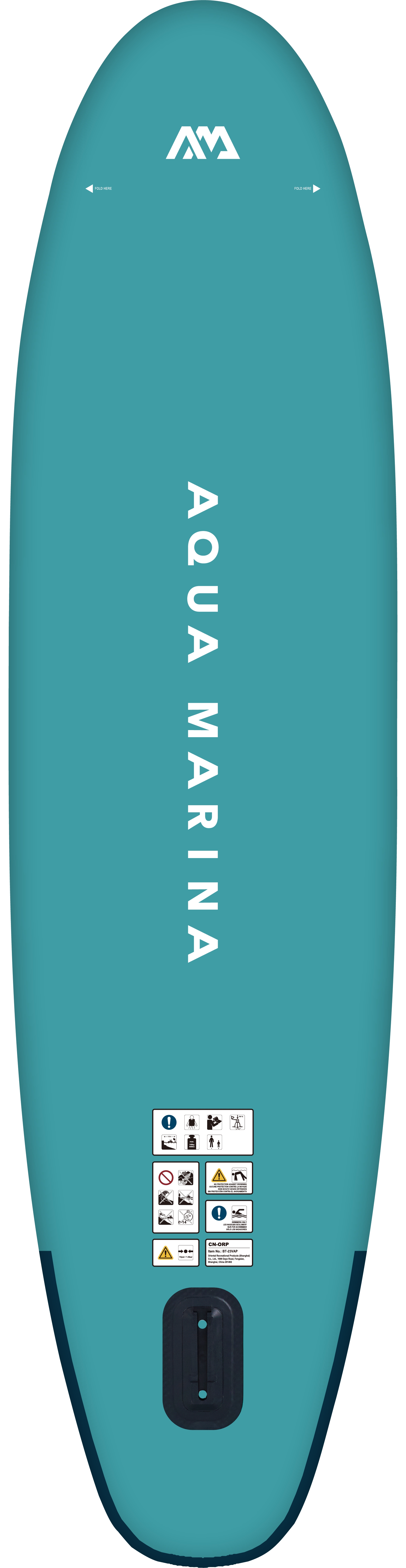 Aqua Marina SUP Board aufblasbar Vapor 10'4'' + Paddel