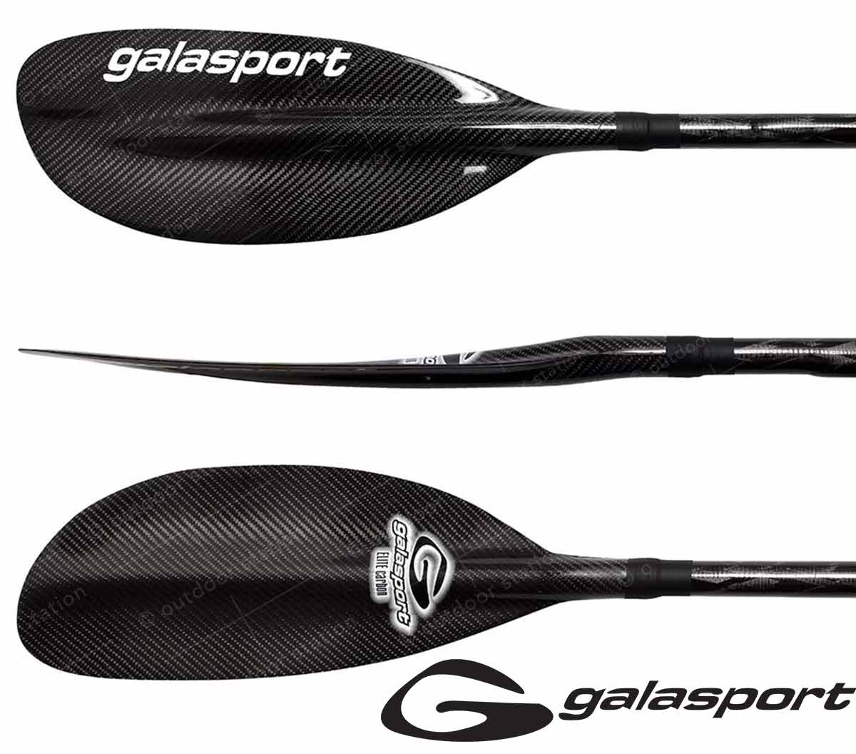 Kajak Paddel Galasport Carbon Skip Wolf Elite 210-220cm